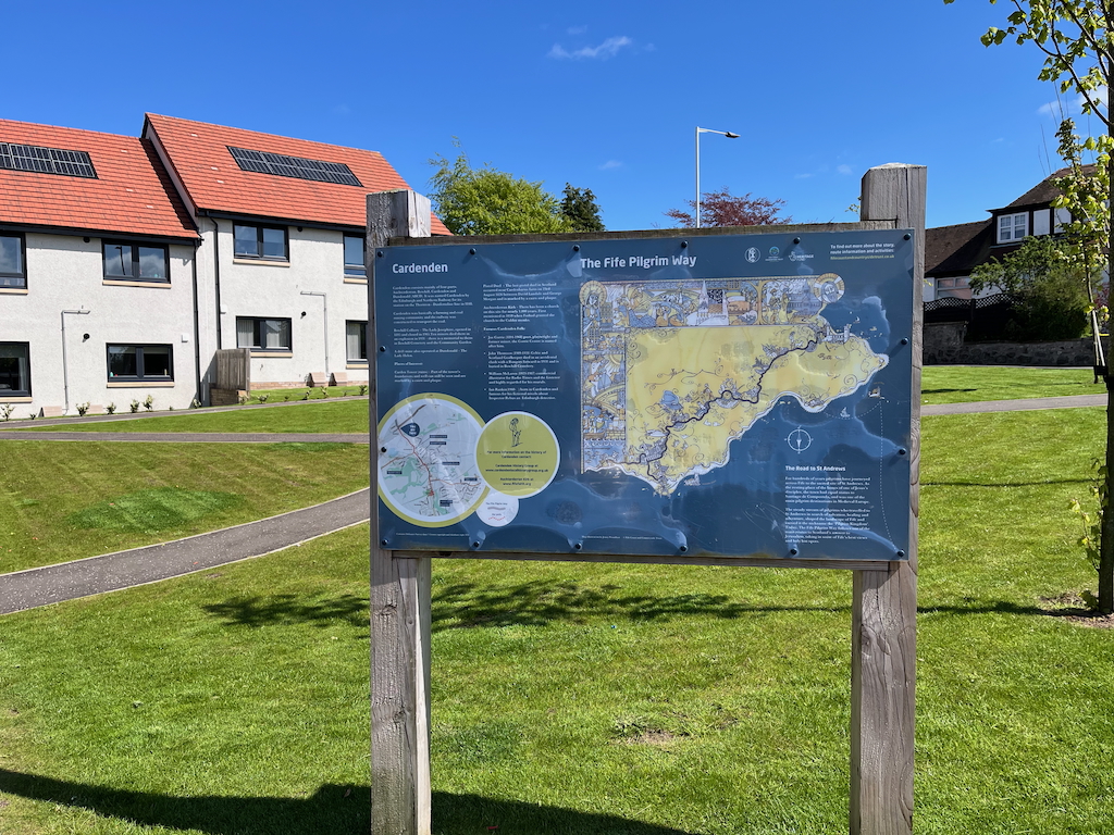 Kelty to Kinglassie on the Fife Pilgrim Way - Sandcastle Cottage, Crail ...